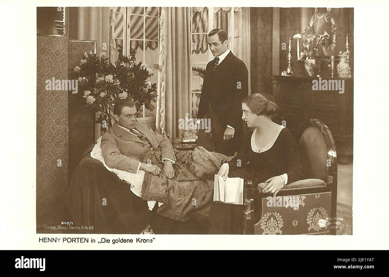 Portrait of Henny Porten in Die goldene Krone (1920) - German weimar era cinema (1918 - 1935 ...