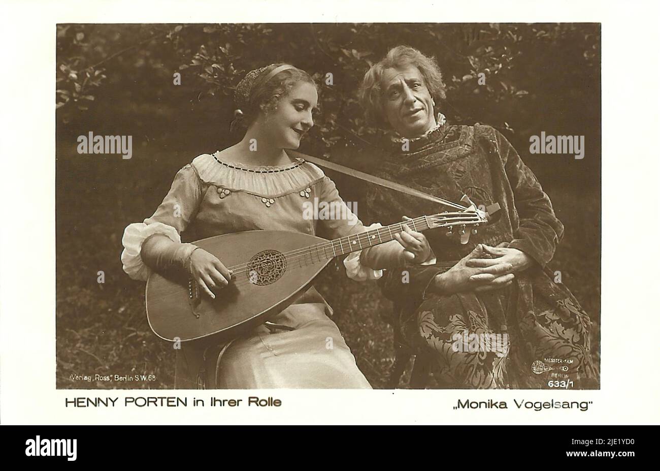 Portrait of Henny Porten in Monika Vogelsang (1920) - German weimar era ...