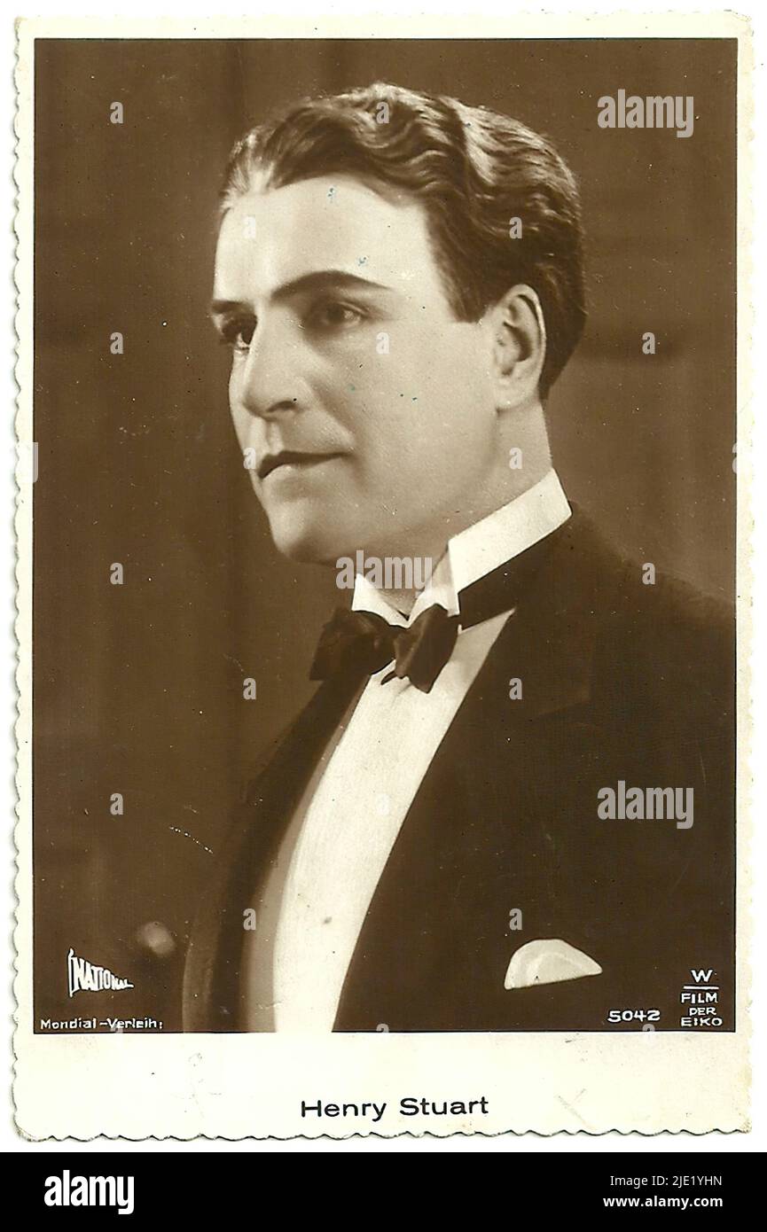 Portrait of Henry Stuart 002 - German weimar era cinema (1918 - 1935 ...