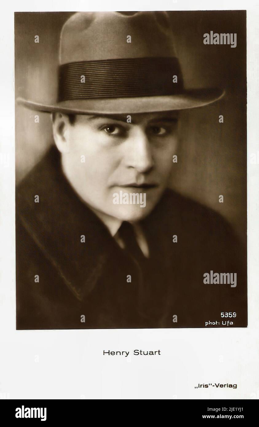 Portrait of Henry Stuart 001 - German weimar era cinema (1918 - 1935 ...