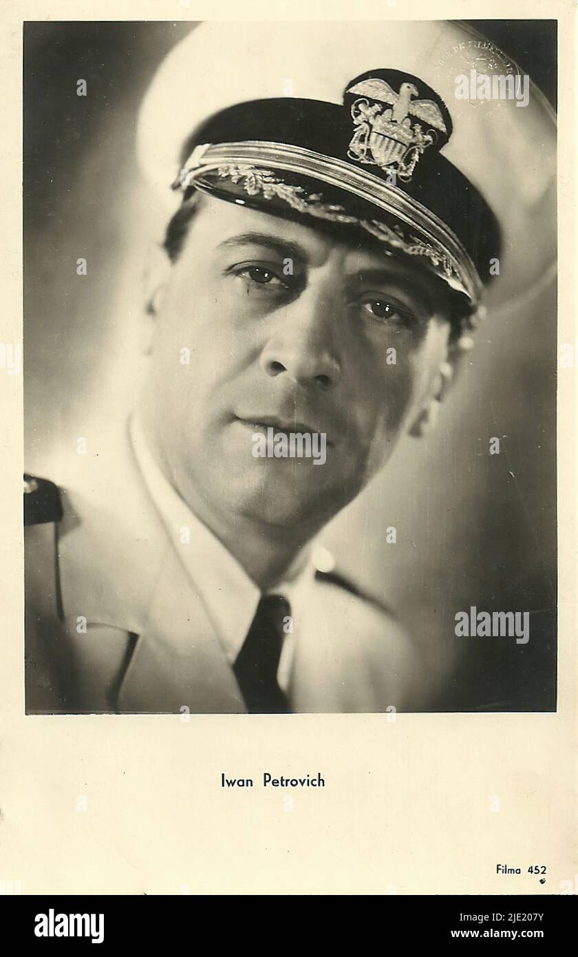 Portrait of Ivan Petrovich 002 - German weimar era cinema (1918 - 1935 ...
