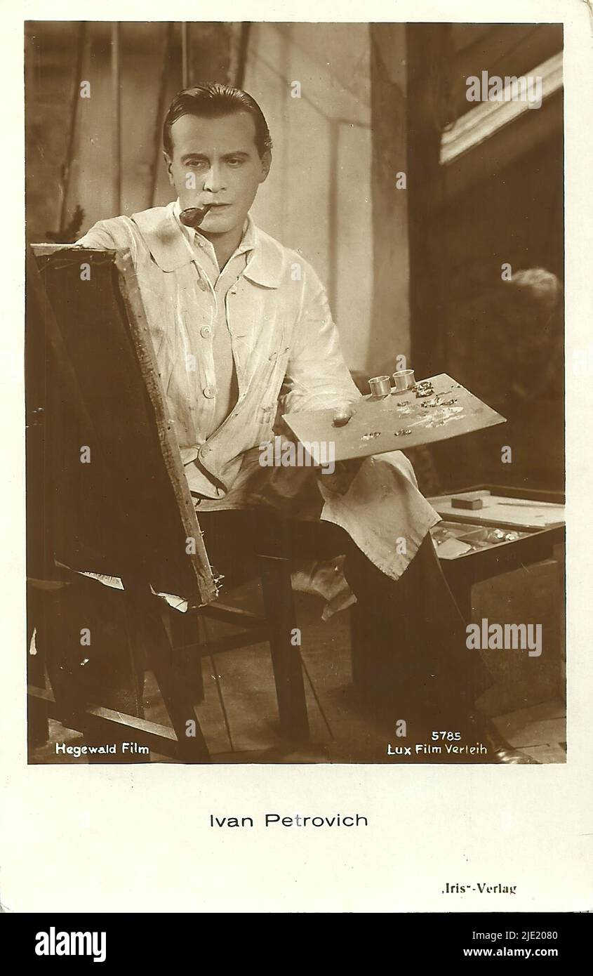 Portrait of Ivan Petrovich - German weimar era cinema (1918 - 1935 ...