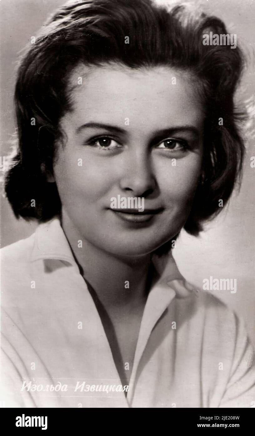 Portrait of Izolda Izvitskaya 001 Stock Photo - Alamy