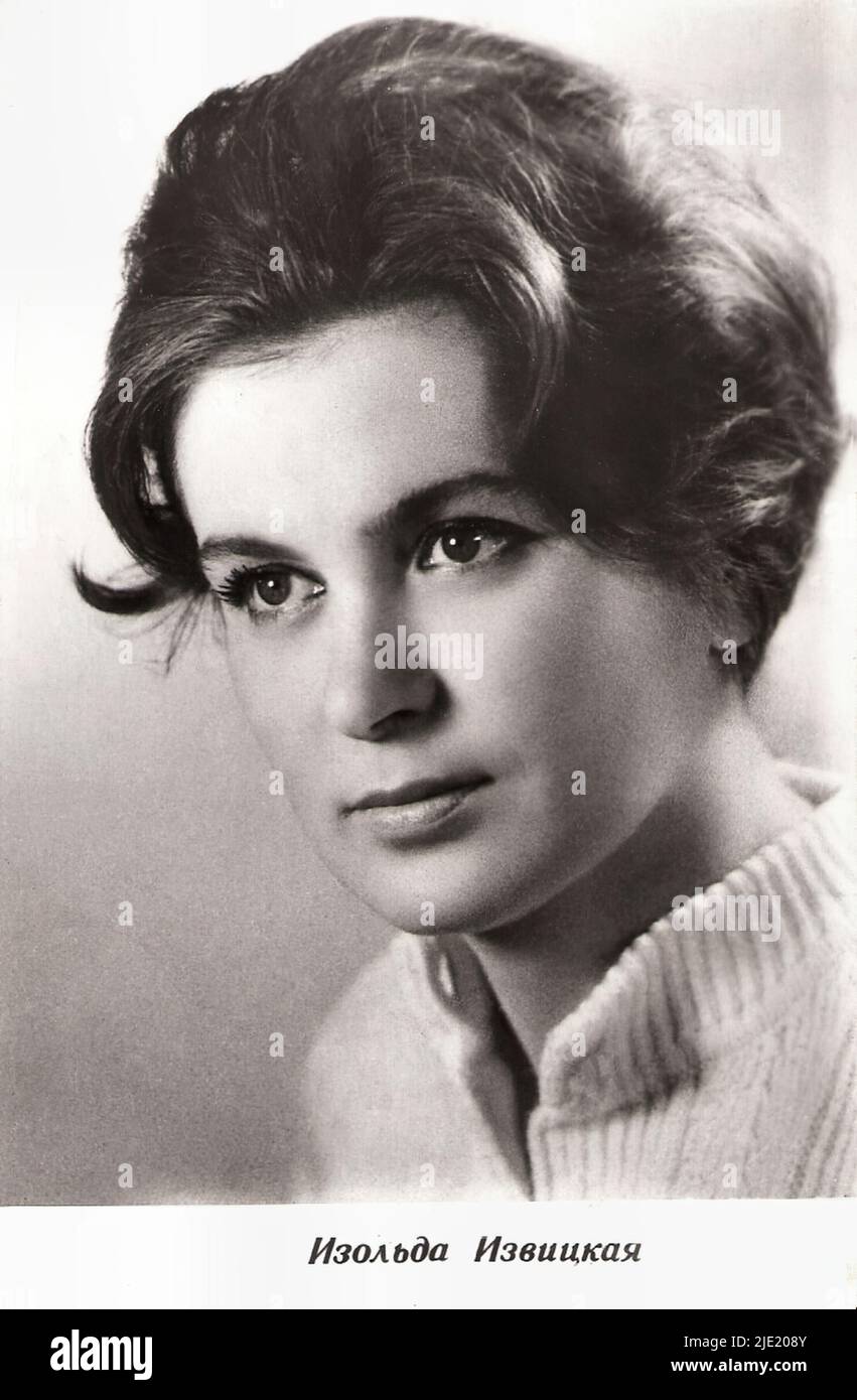 Portrait of Izolda Izvitskaya 005 Stock Photo - Alamy