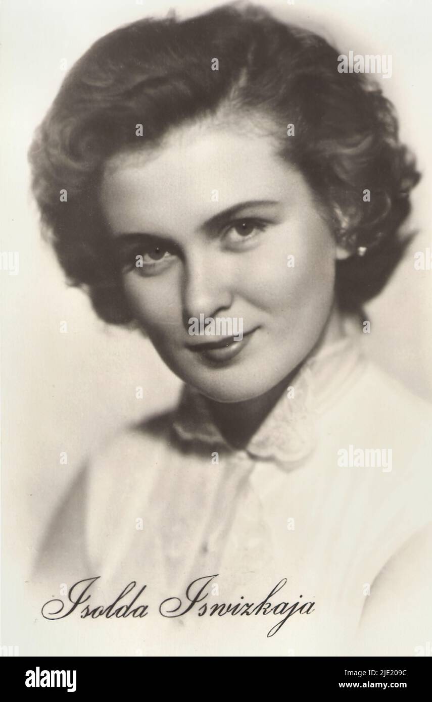 Portrait of Izolda Izvitskaya 007 Stock Photo - Alamy