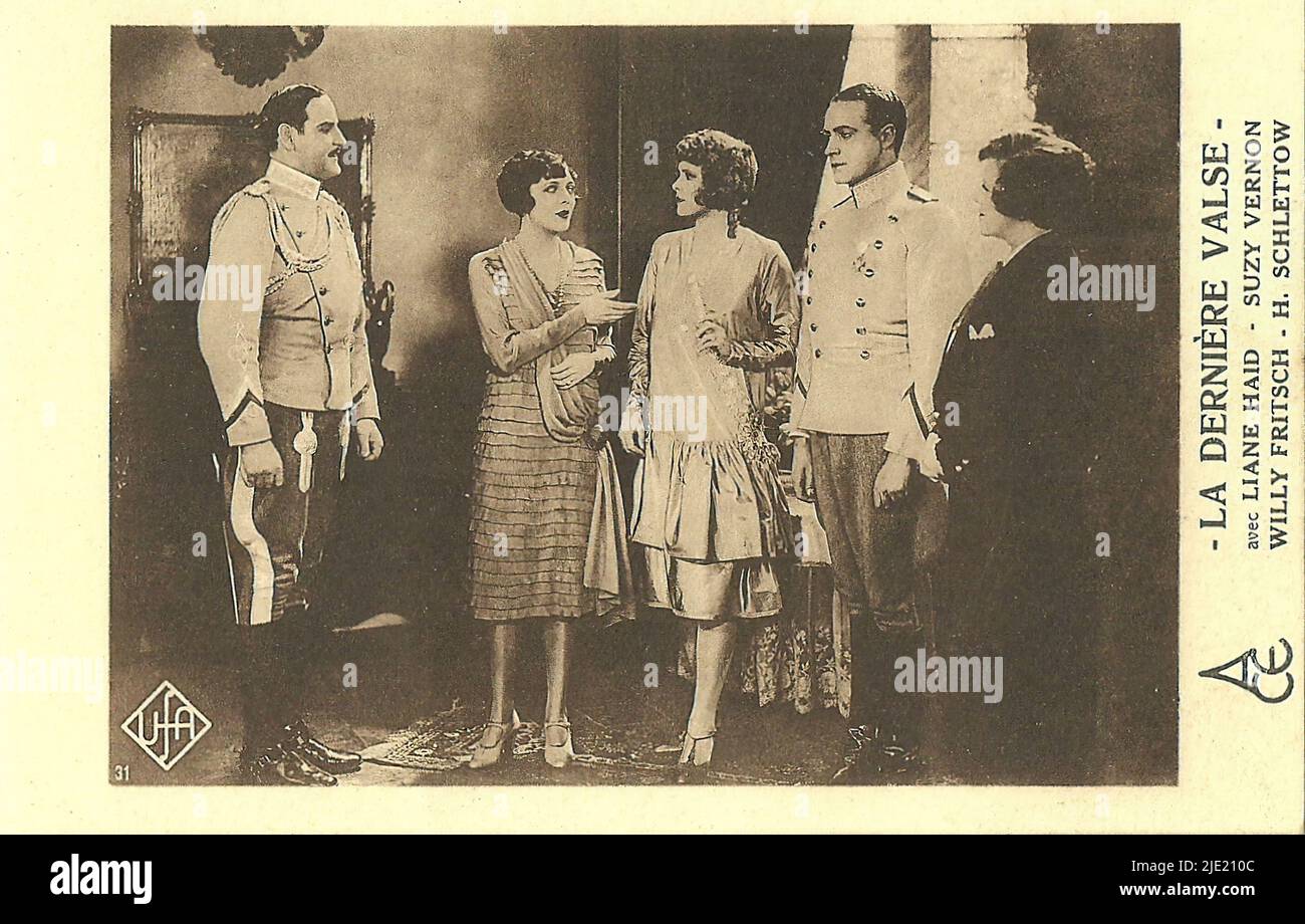 Portrait of La dernière valse - German weimar era cinema (1918 - 1935 Stock Photo - Alamy