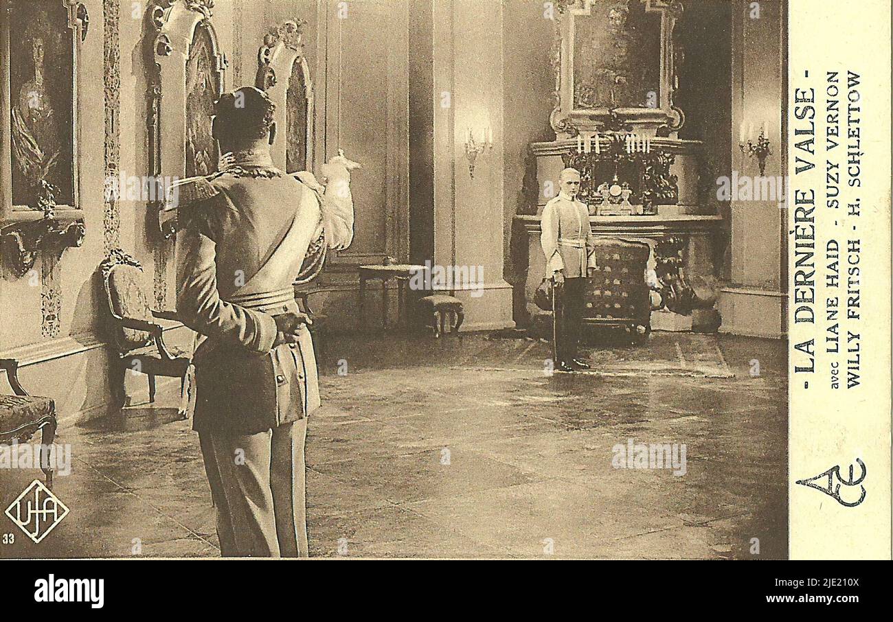 Portrait of La dernière valse 001 - German weimar era cinema (1918 - 1935 Stock Photo - Alamy