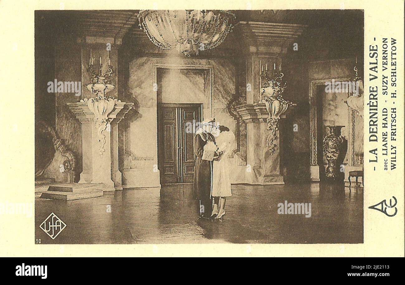 Portrait of La dernière valse 005 - German weimar era cinema (1918 - 1935 Stock Photo - Alamy