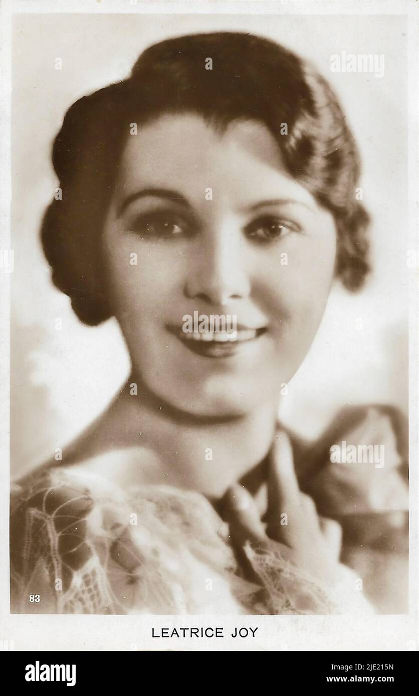 Portrait of Leatrice Joy 004 - Hollywood silent movie actress Stock ...