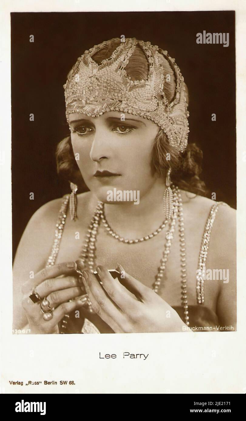 Portrait of Lee Parry 003 - German weimar era cinema (1918 - 1935 Stock Photo - Alamy
