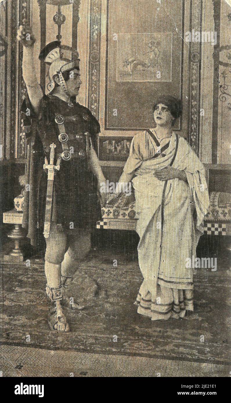 Portrait of Livio Pavanelli and sig.a Poletti in Fabiola - Italian ...