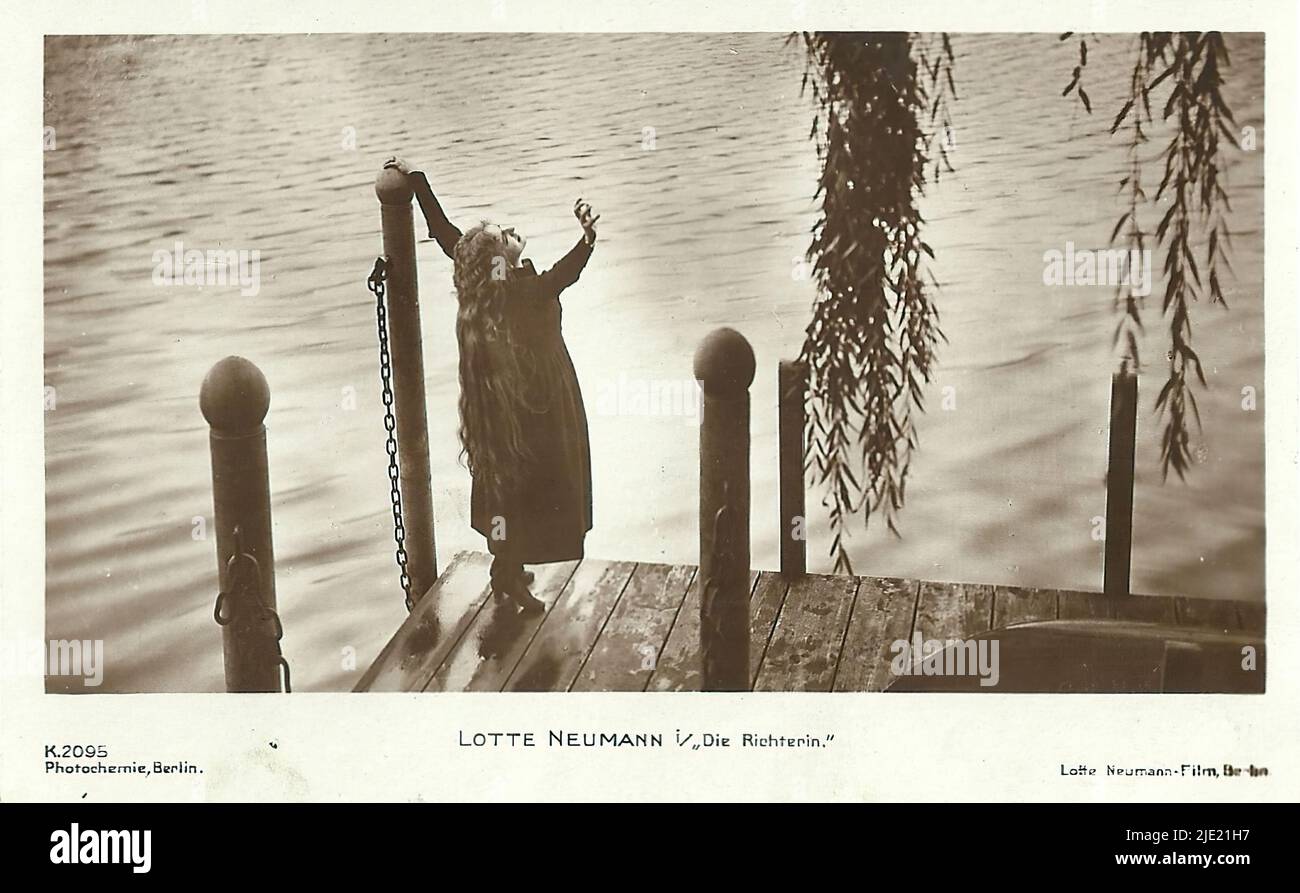 Portrait of Lotte Neumann in Die Richterin 003 - German weimar era ...