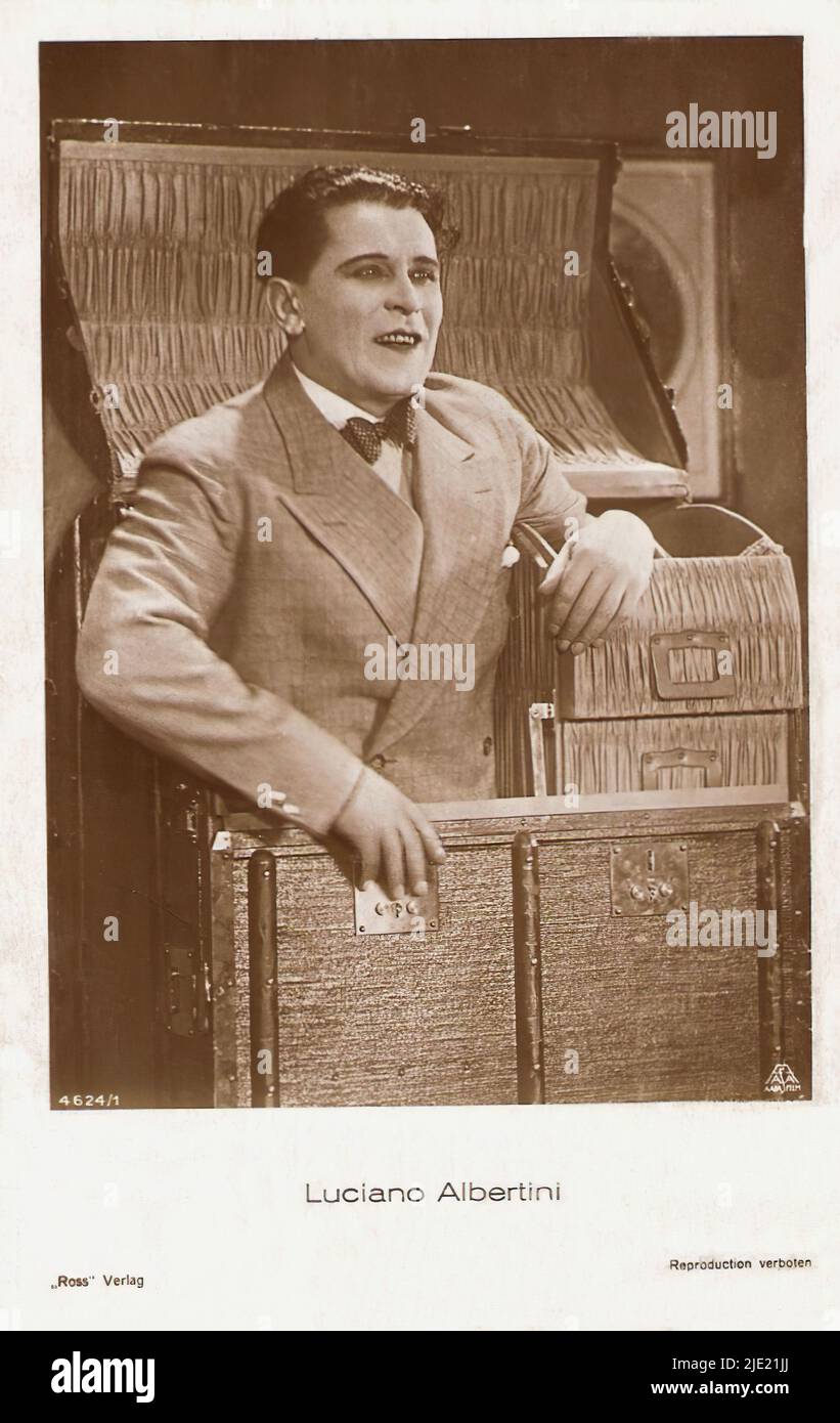 Portrait of Luciano Albertini 005 - Italian silent cinema era actor ...