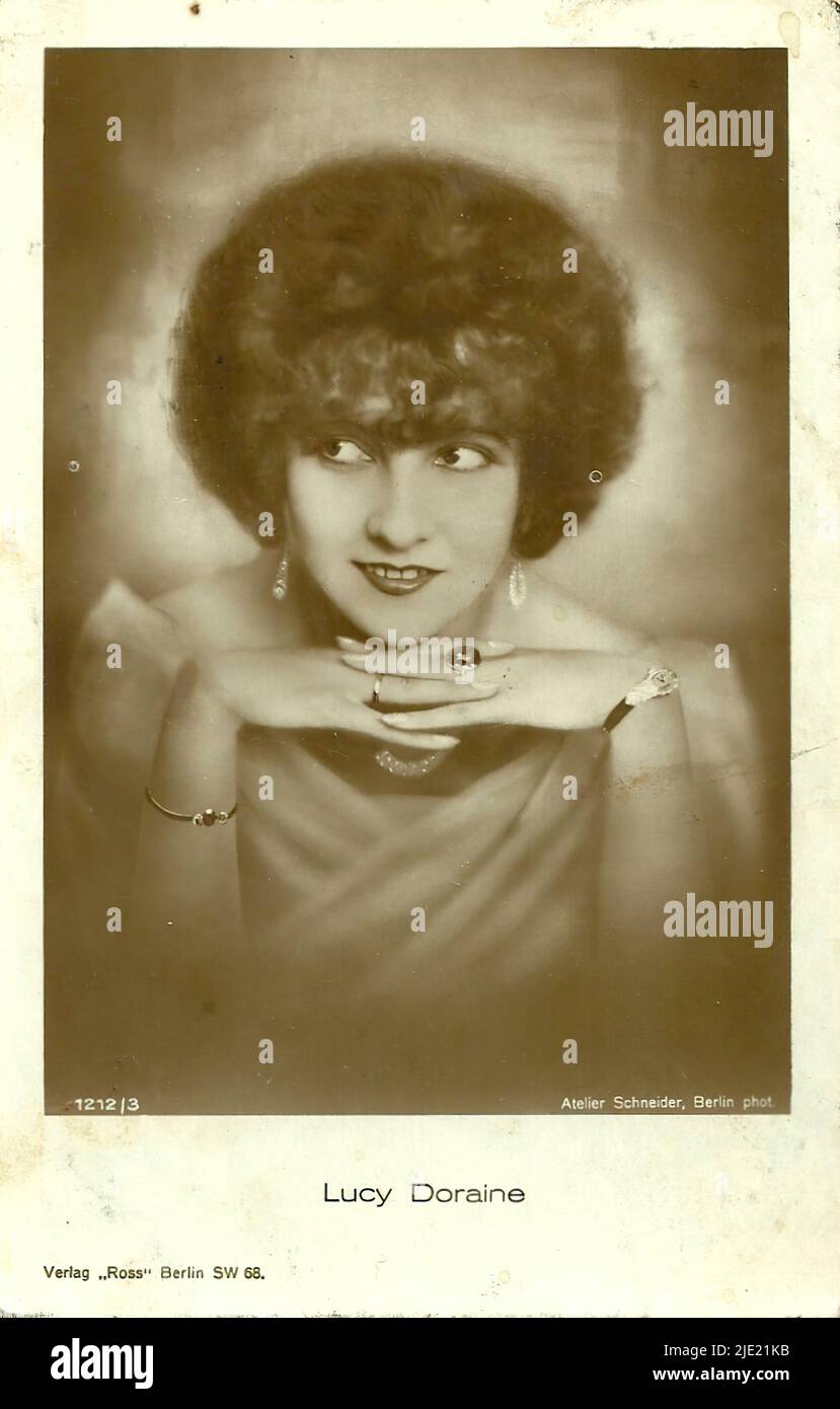 Portrait of Lucy Doraine 005 - German weimar era cinema (1918 - 1935 Stock Photo - Alamy
