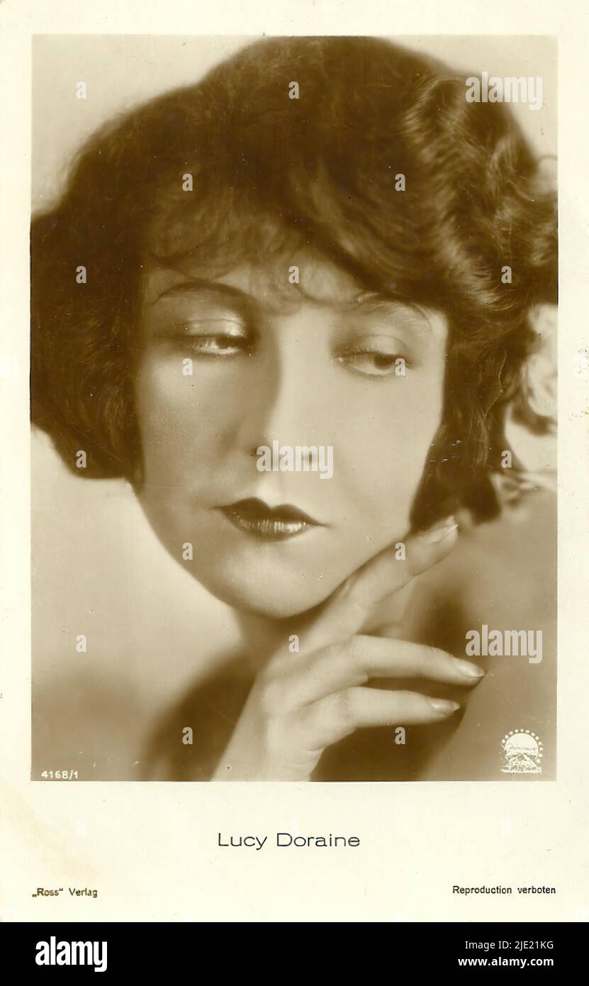 Portrait of Lucy Doraine 003 - German weimar era cinema (1918 - 1935 Stock Photo - Alamy