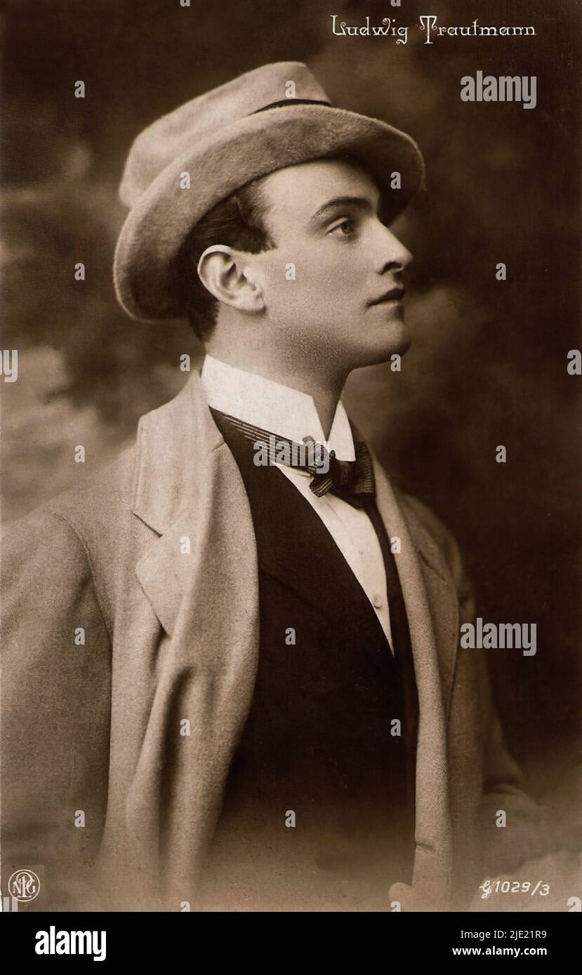 Portrait of Ludwig Trautmann - German weimar era cinema (1918 - 1935 ...