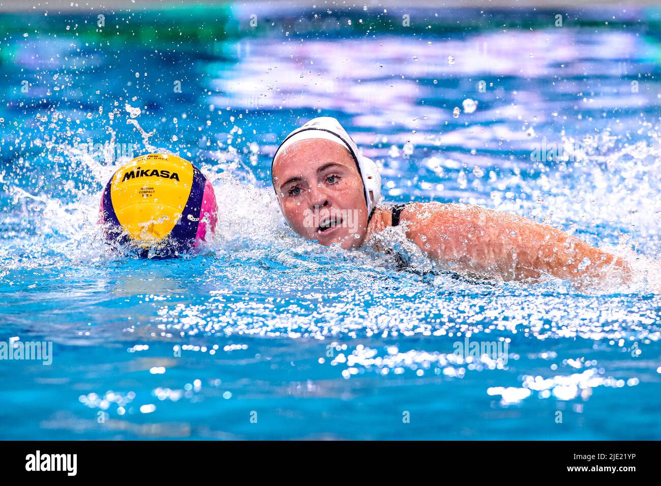 SZEGED, HUNGARY - JUNE 24: Tara Prentice of United States during the ...