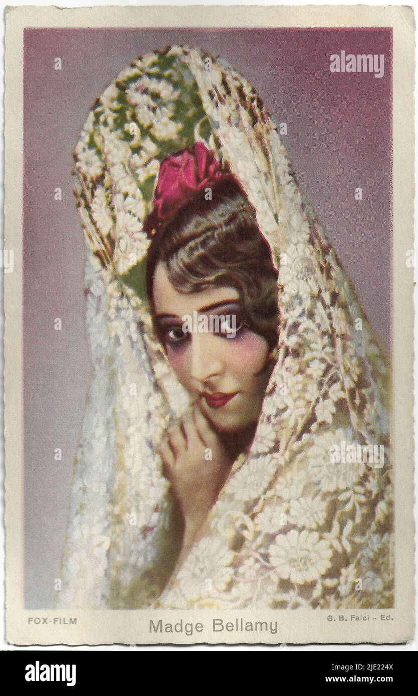 Portrait of Madge Bellamy - Hollywood silent movie actress Stock Photo ...