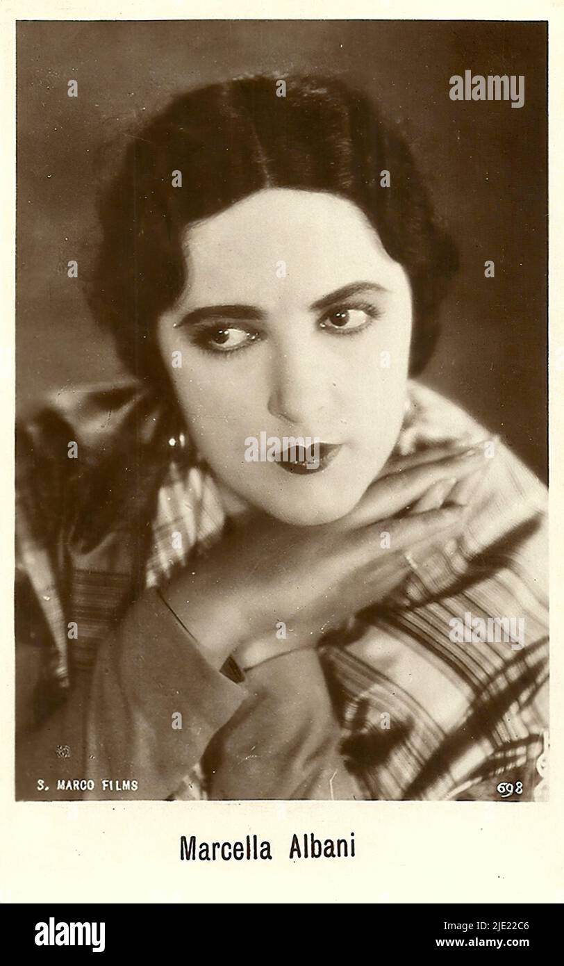 Portrait of Marcella Albani in Der Kampf ums Matterhorn (1928 ...