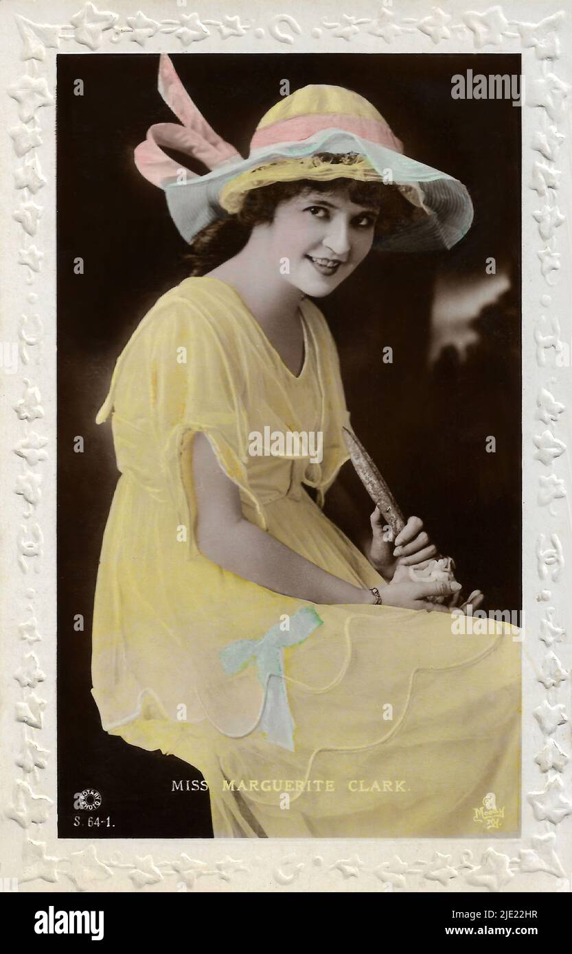 Portrait of Marguerite Clark 001 - American cinema before Hollywood era ...