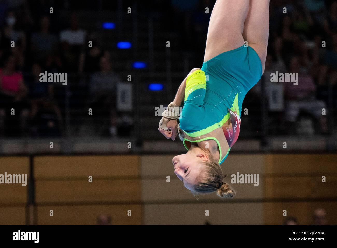 Berlin, Germany. 24th June, 2022. Gymnastics: German Championships, all ...