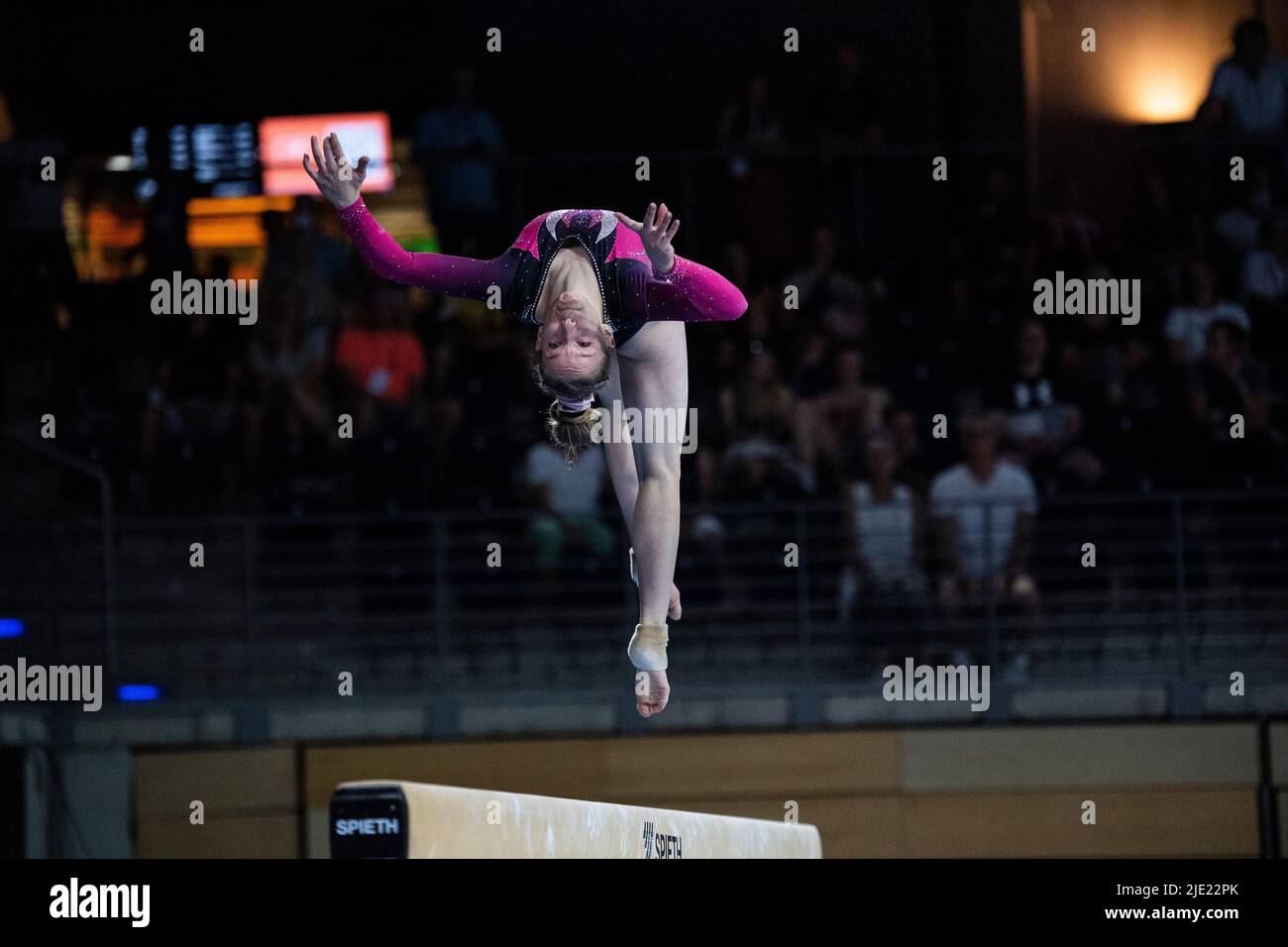 Berlin, Germany. 24th June, 2022. Gymnastics: German championship ...