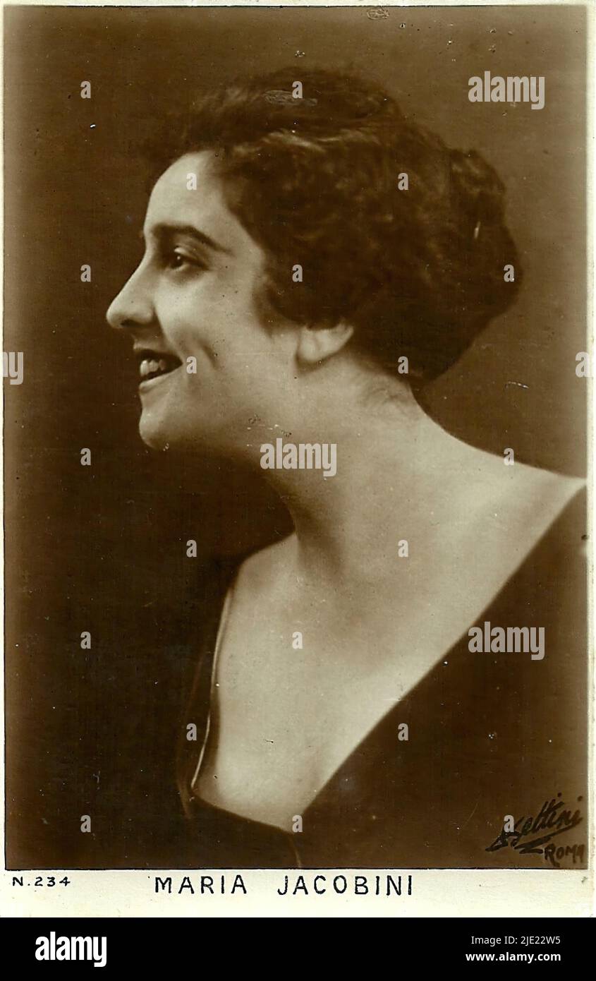 Maria jacobini hi-res stock photography and images - Alamy