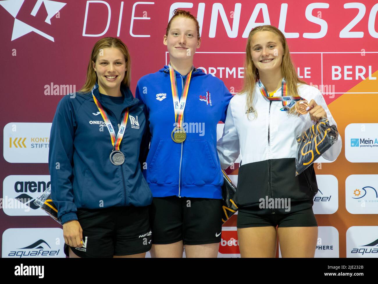 Berlin, Germany. 24th June, 2022. Swimming: German championship ...