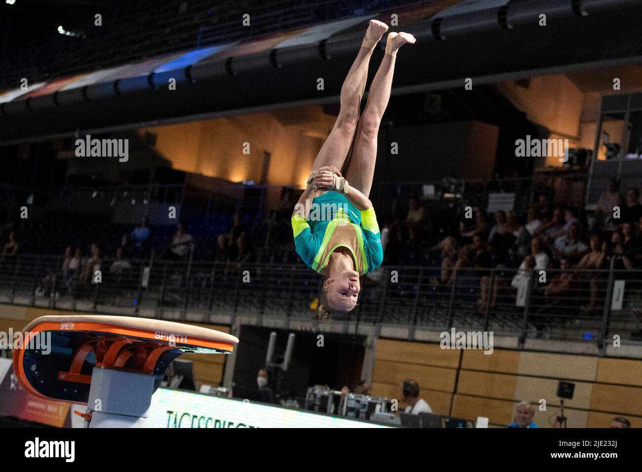Berlin, Germany. 24th June, 2022. Gymnastics: German championship ...