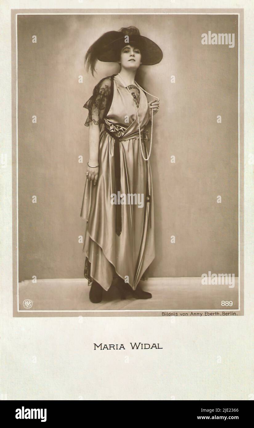 Portrait of Maria Widal 002 - German weimar era cinema (1918 - 1935 ...