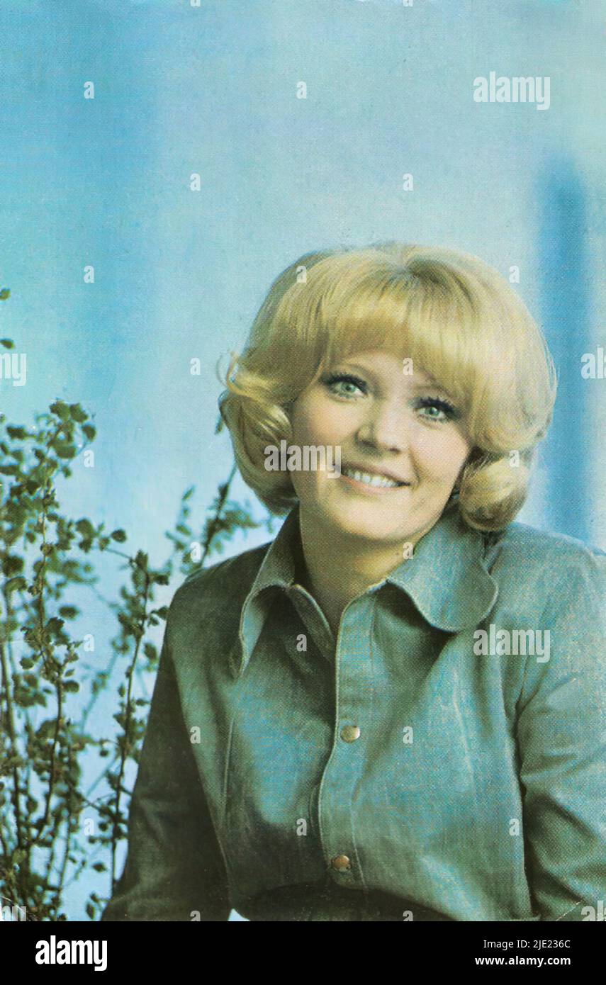 Portrait of Marianna Vertinskaya Stock Photo - Alamy