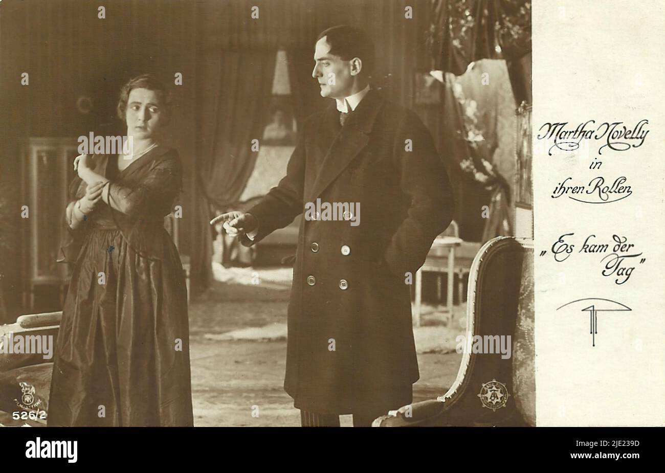 Portrait of Martha Novelly in Es kam der Tag - German weimar era cinema ...