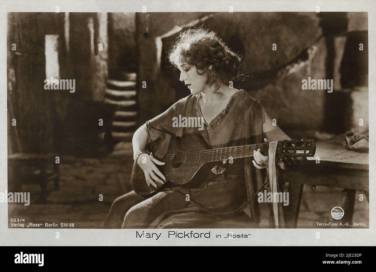 Portrait of Mary Pickford in Rosita (1923) - Hollywood silent movie ...