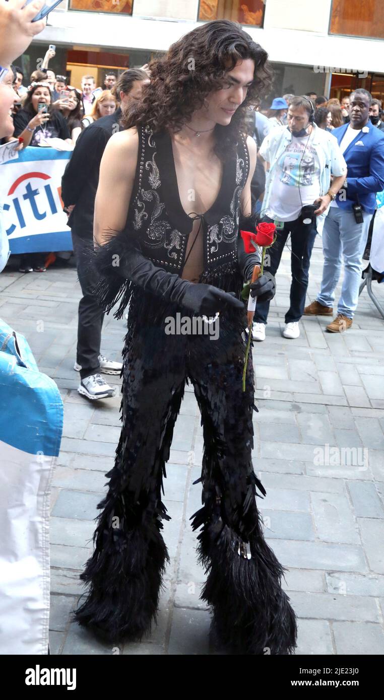 June 24, 2022, New York, New York, USA: Singer CONAN GRAY performs on ...