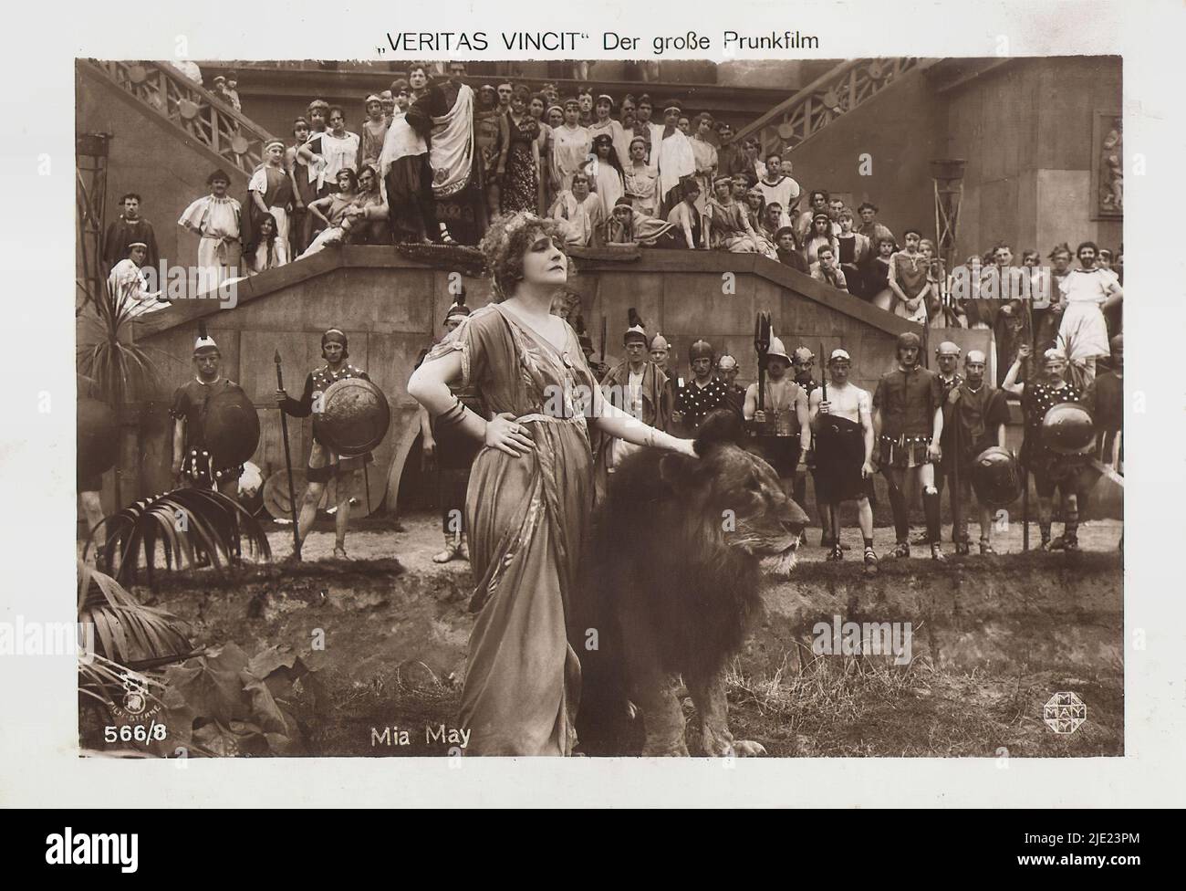 Portrait of Mia May in Veritas vincit (1919) - German weimar era cinema ...