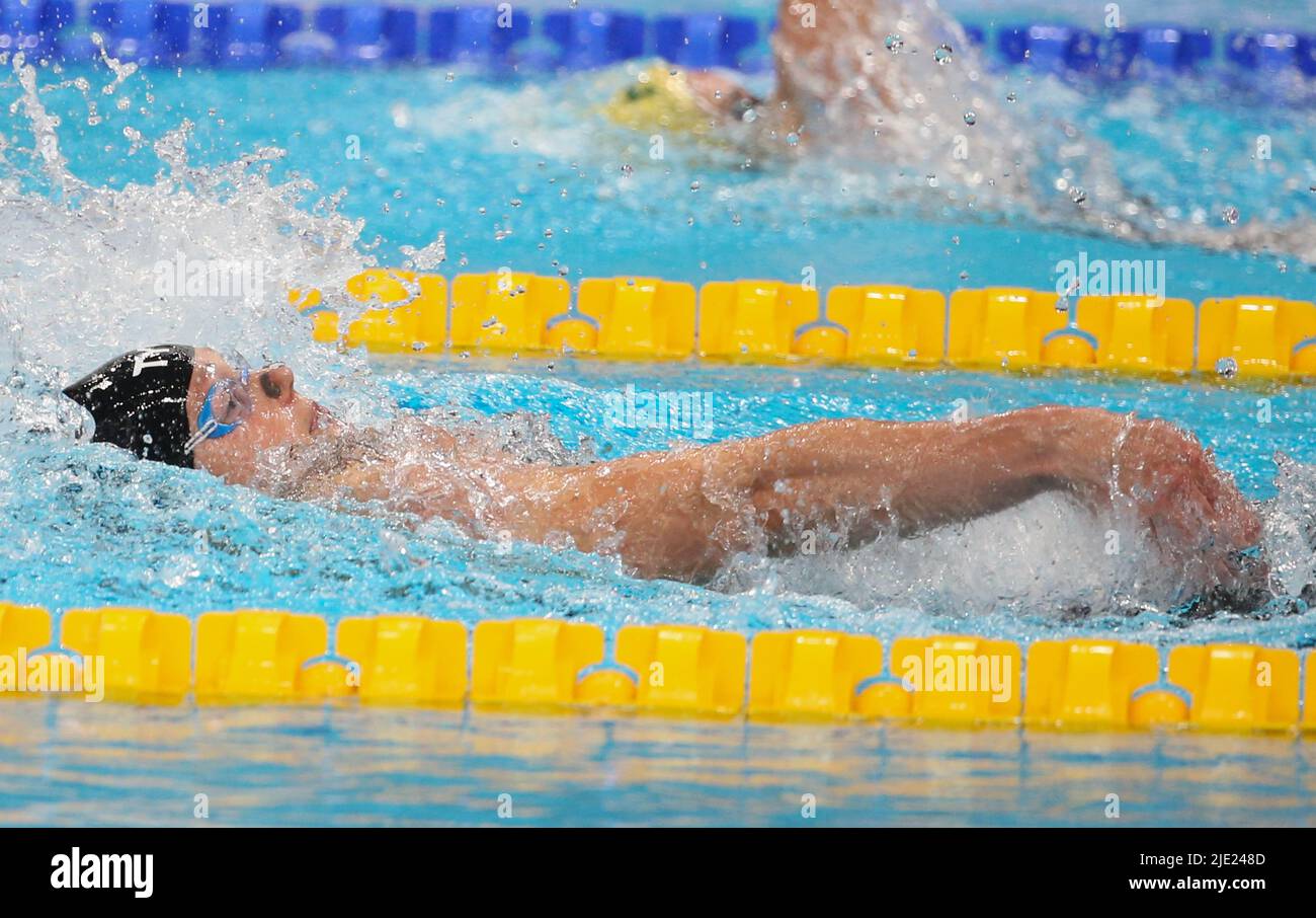Phoebe Bacon of USA, Semi Final 200 M Backstroke Women during the 19th ...