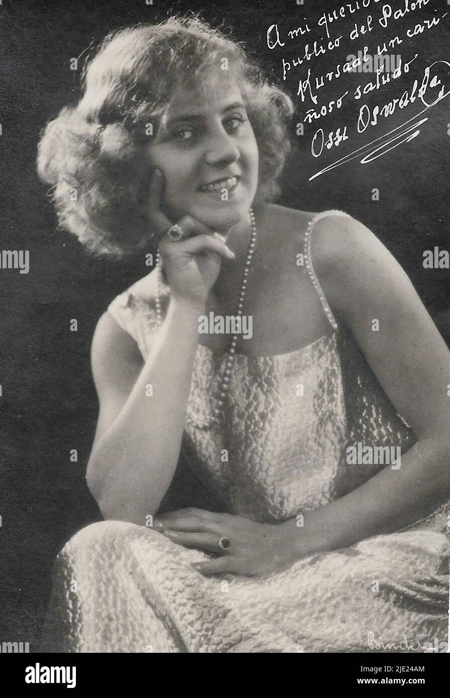 Portrait of Ossi Oswalda 011 - German weimar era cinema (1918 - 1935 Stock Photo - Alamy