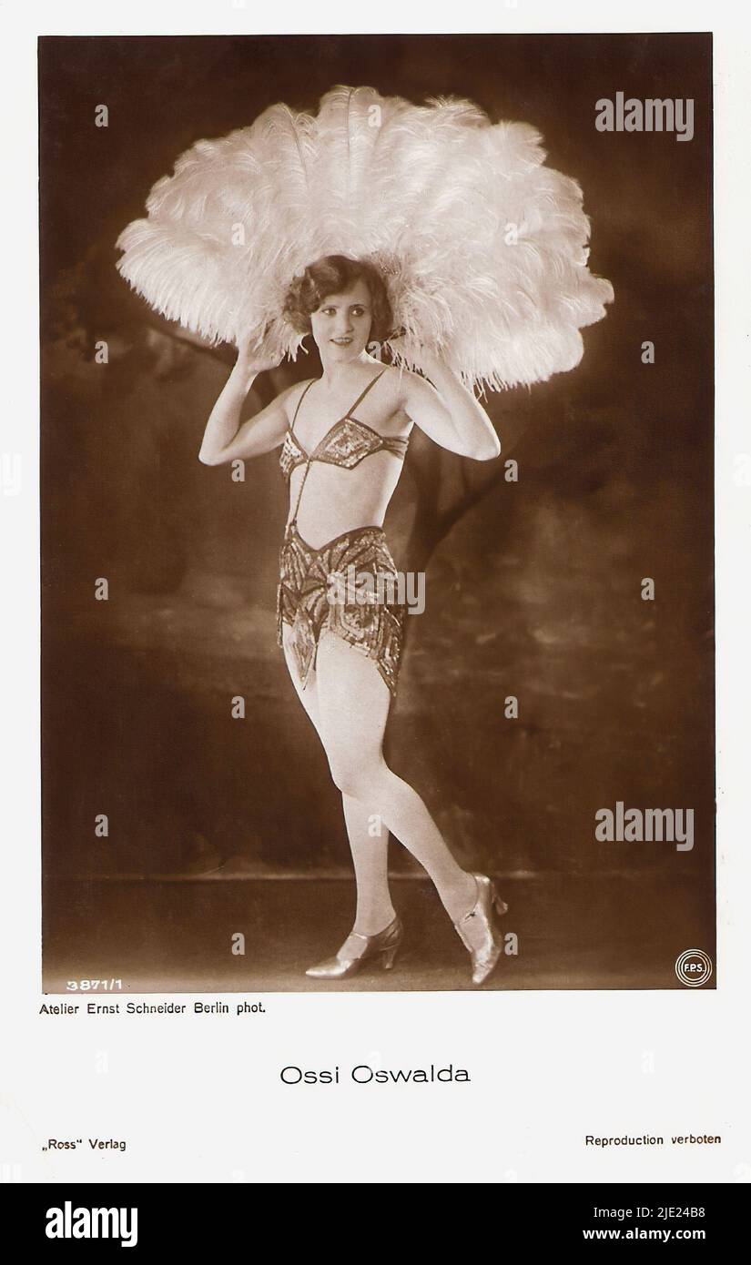 Portrait of Ossi Oswalda 001 - German weimar era cinema (1918 - 1935 Stock Photo - Alamy