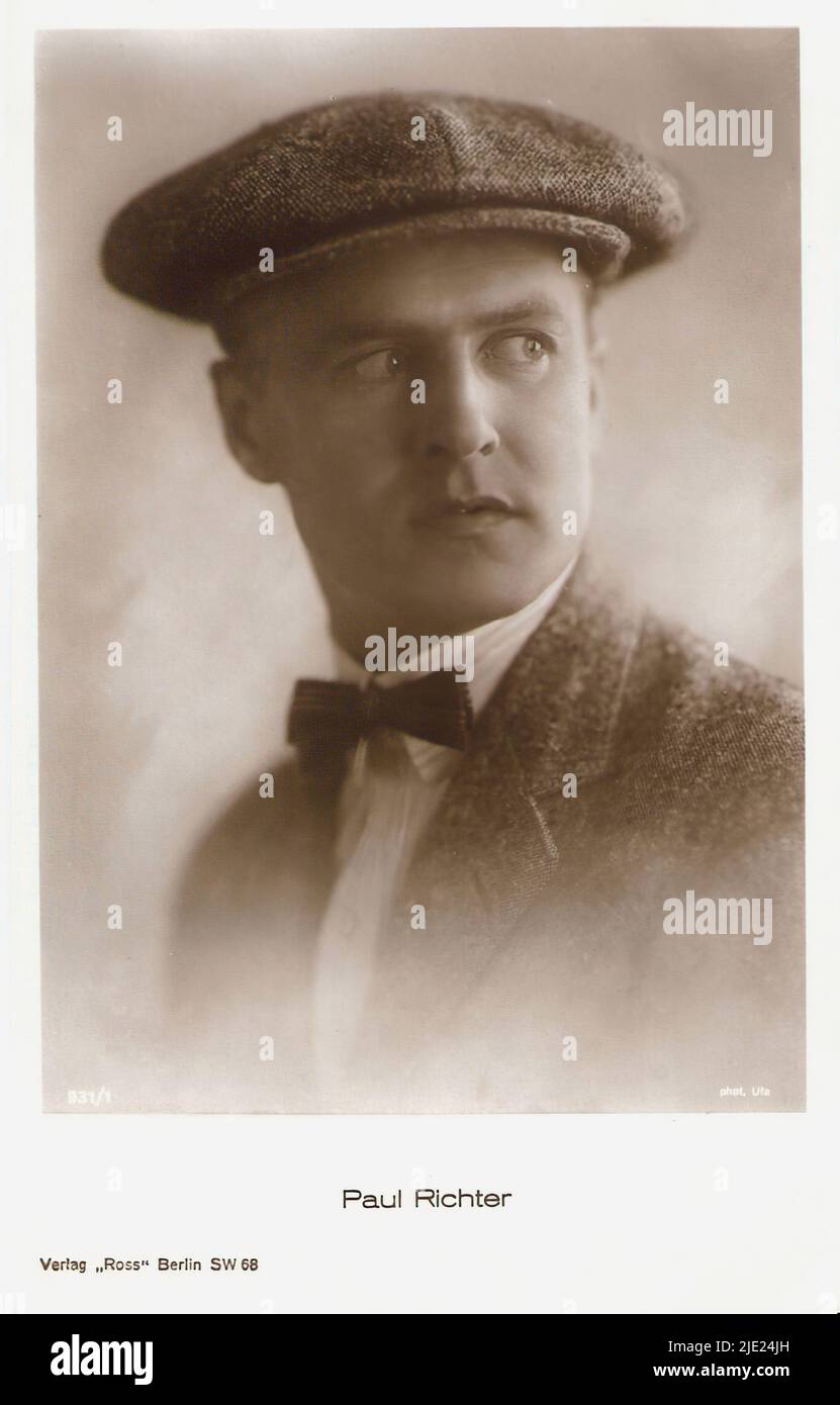 Portrait of Paul Richter 002 - German weimar era cinema (1918 - 1935 ...