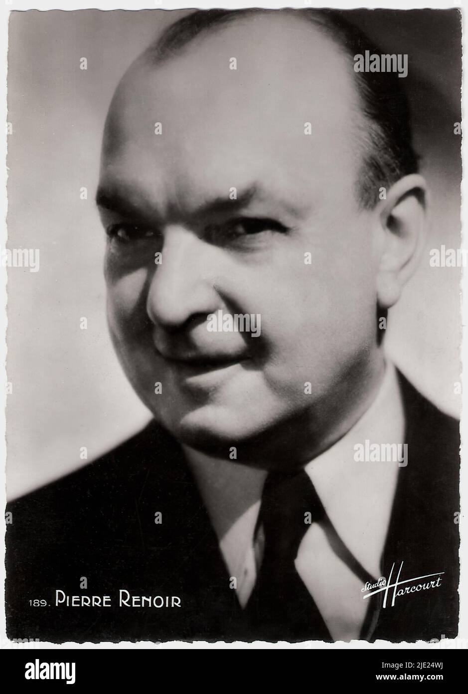 Portrait of Pierre Renoir - French theatre classic era Stock Photo - Alamy