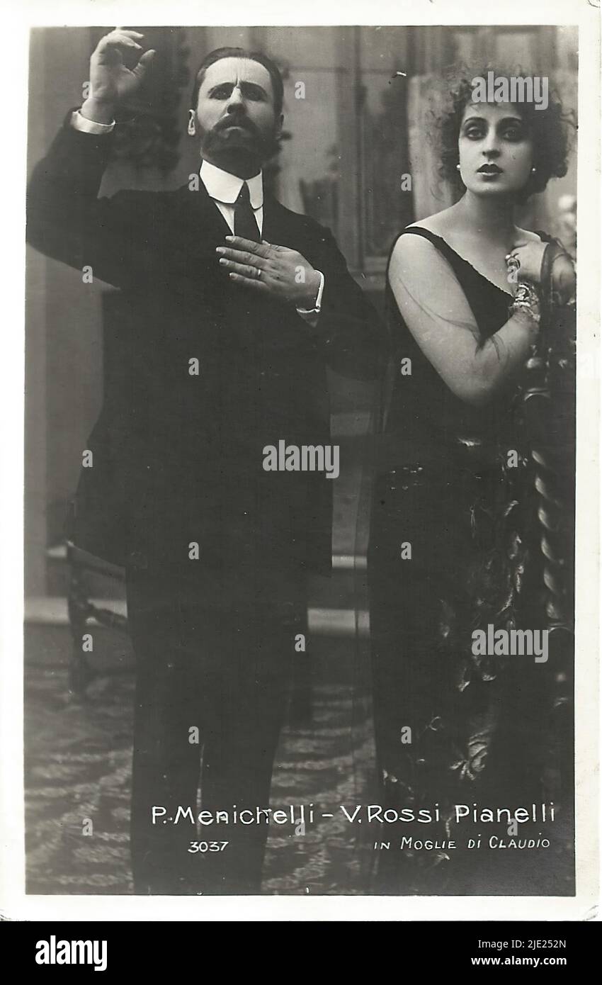 Portrait of Pina Menichelli in La moglie di Claudio 001 - Italian ...