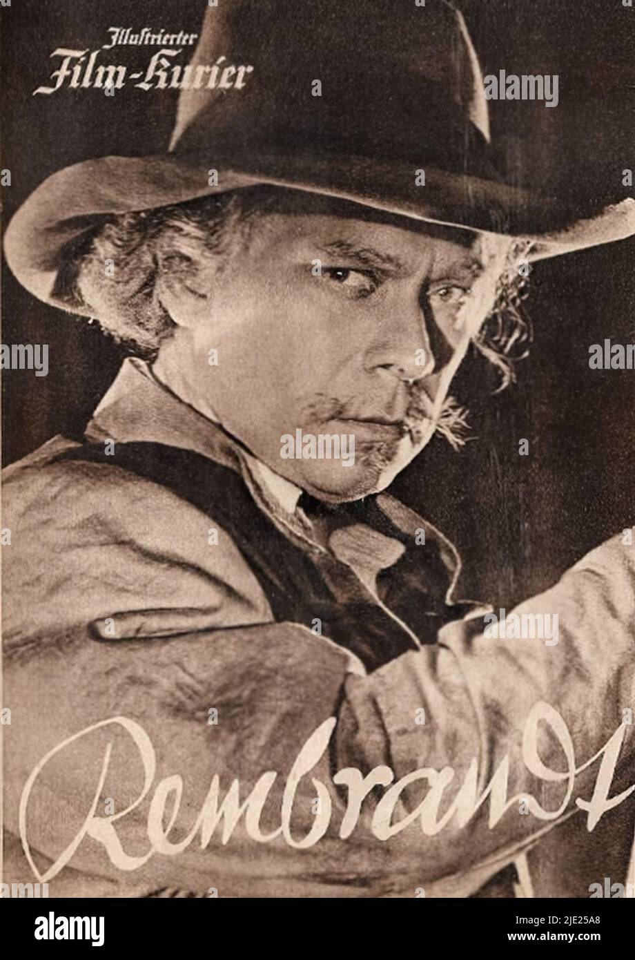 Rembrandt (1942) - German Third Reich movie Stock Photo - Alamy