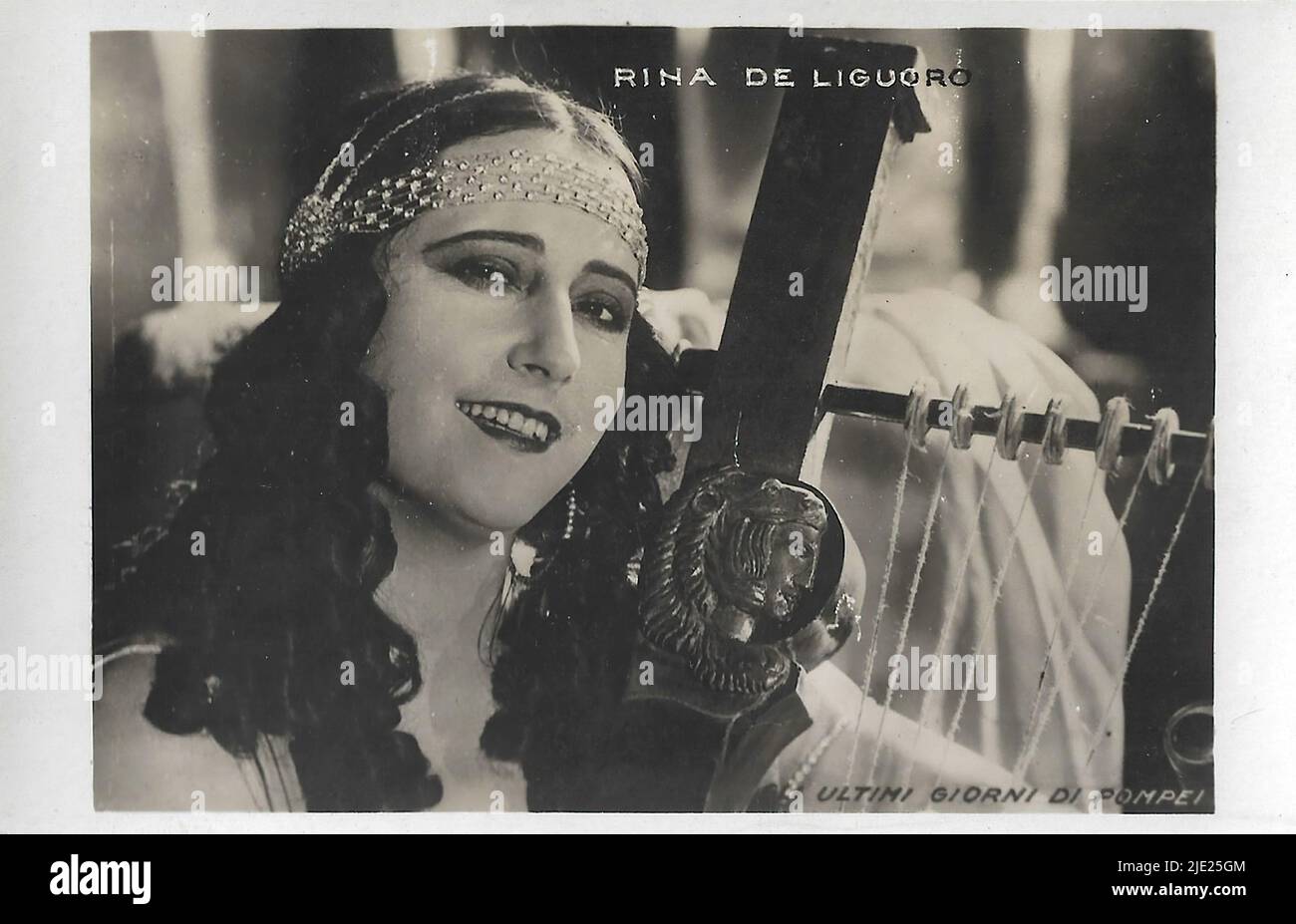 Portrait of Rina de Liguoro in Gli ultimi giorni di Pompei (1926 ...