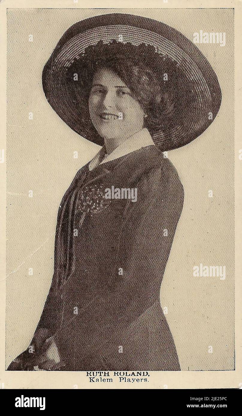 Portrait of Ruth Roland 001 - American cinema before Hollywood era ...