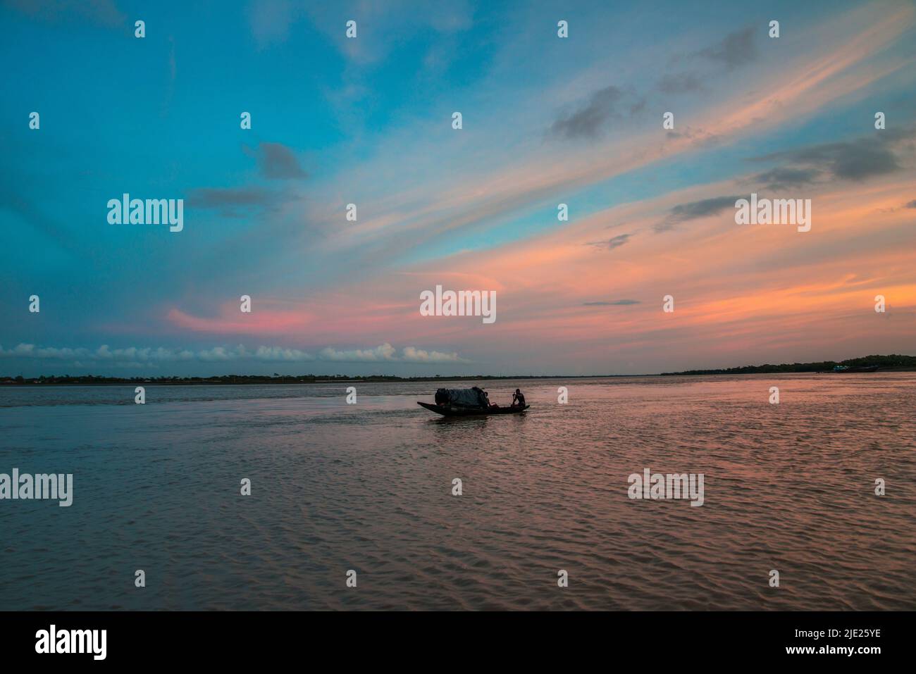 Fishing Boat on the Rupsha River .Khulna,Bangladesh Stock Photo - Alamy