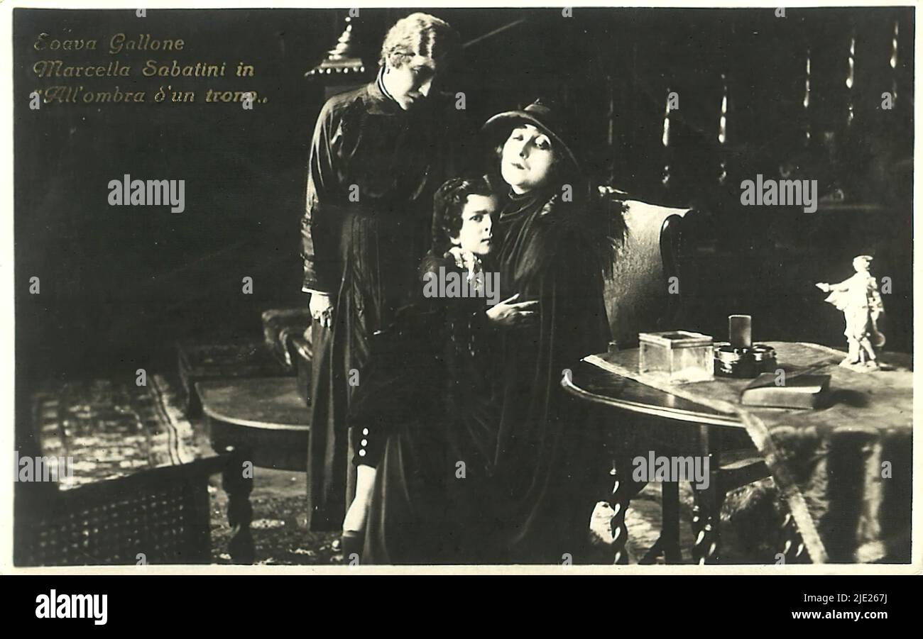 Portrait of Soava Gallone in All'ombra di un trono (1921) - Italian ...