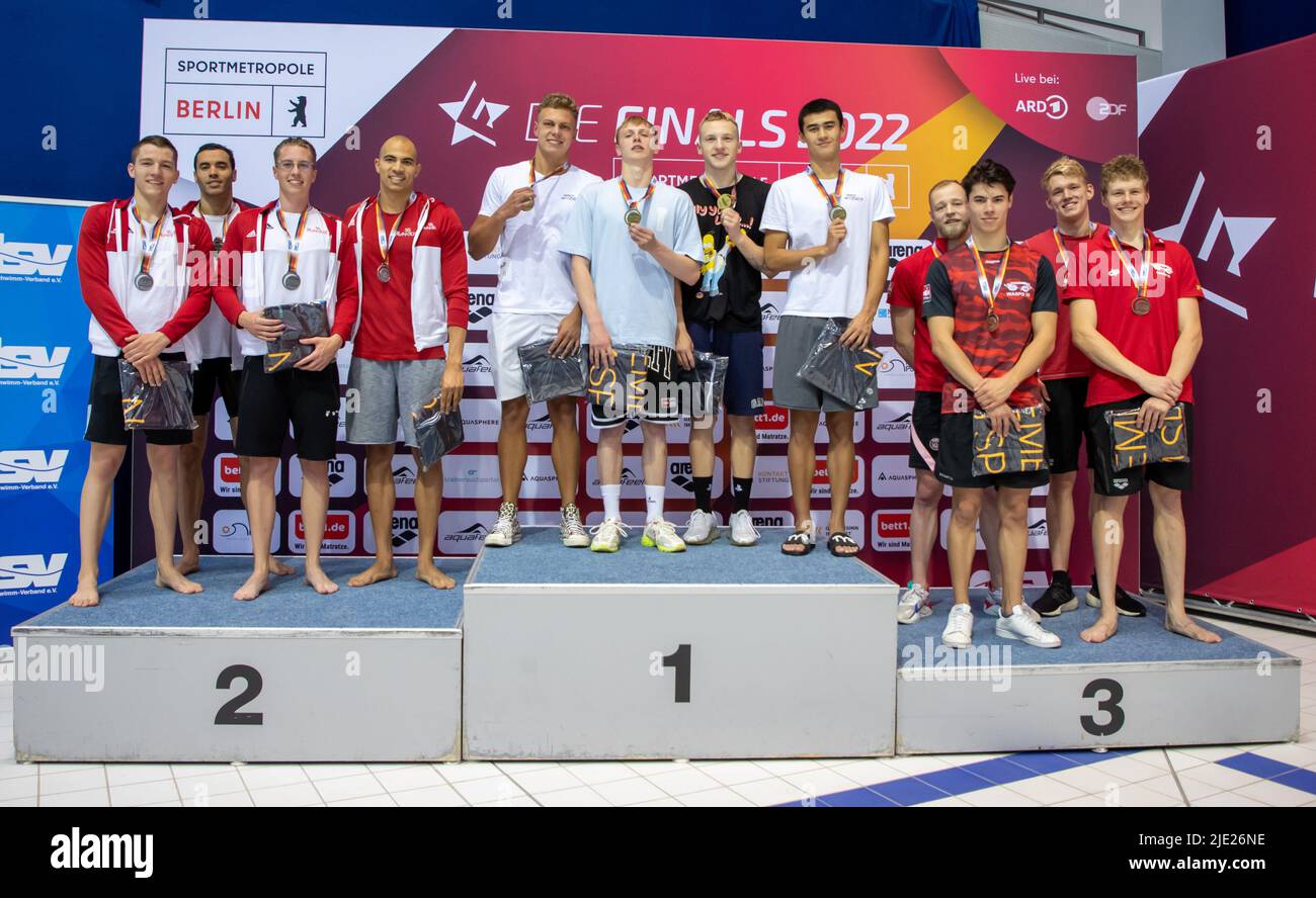 Berlin, Germany. 24th June, 2022. Swimming: German championship ...