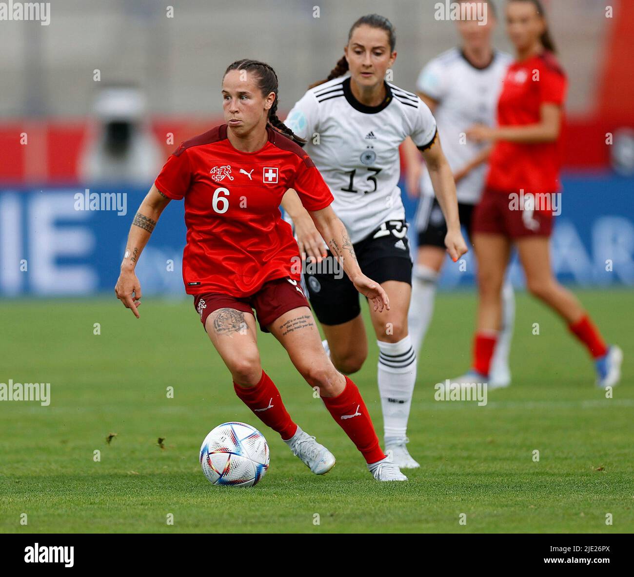 Erfurt, Deutschland. 24th June, 2022. firo: June 24th, 2022, football ...