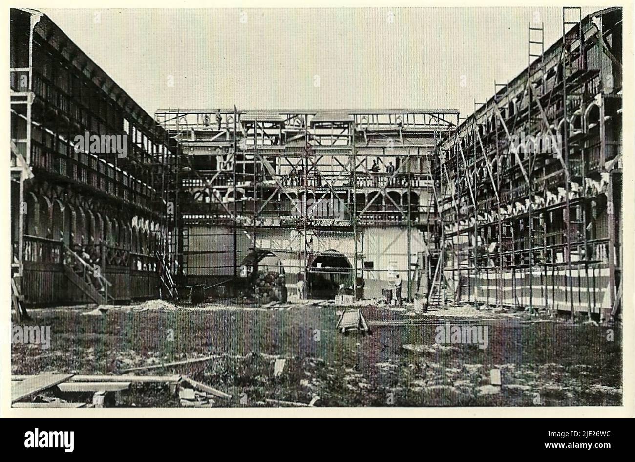 Portrait of Ufa Tempelhof studio, set for Anna Boleyn - German weimar era cinema (1918 - 1935 ...