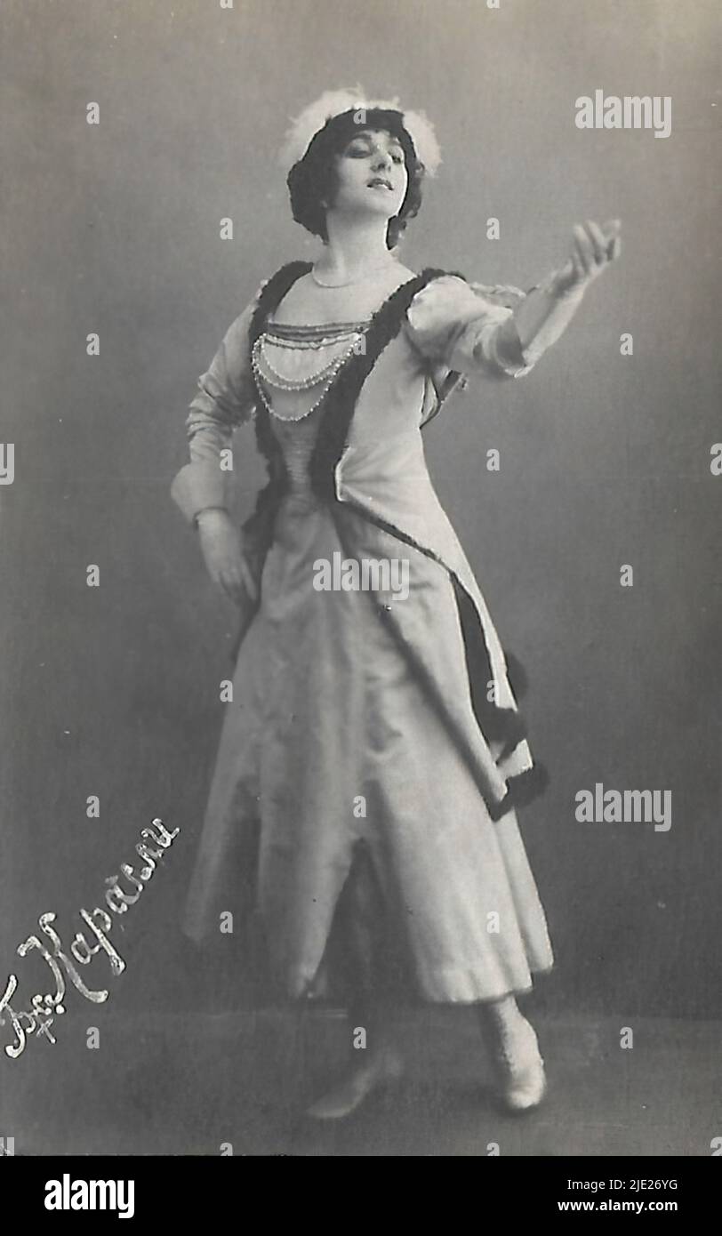 Portrait of Vera Karalli 008 Stock Photo - Alamy
